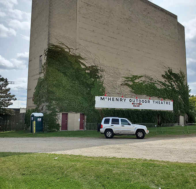 Ivy-covered walls and classic signage remind you that some traditions refuse to fade away gracefully.