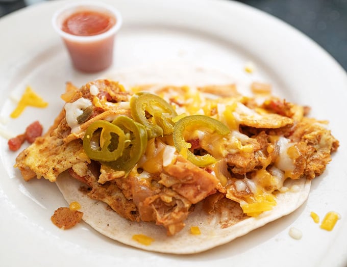 Migas that'll make you wonder why you ever settled for sad breakfast tacos from anywhere else.