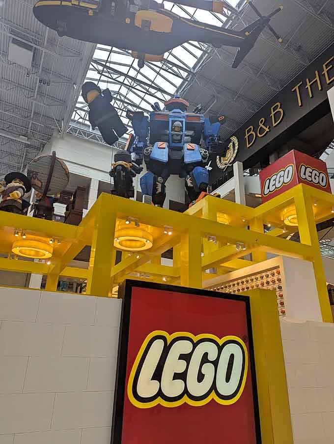 When LEGO meets actual engineering, you get giant robots that make your childhood building blocks feel inadequate.