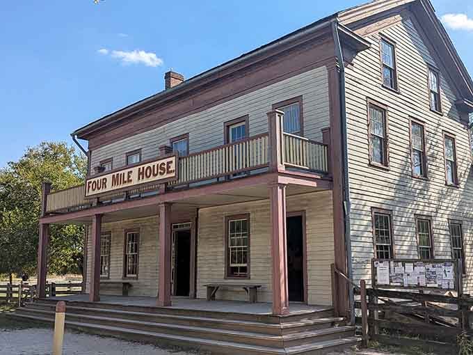 The Four Mile House welcomed weary travelers when "road trip" meant days in a wagon, not hours in an SUV.