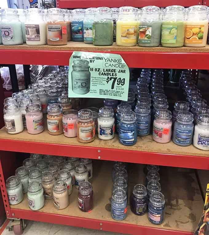 Yankee Candle jars at bargain prices mean your home can smell amazing without emptying your bank account completely.