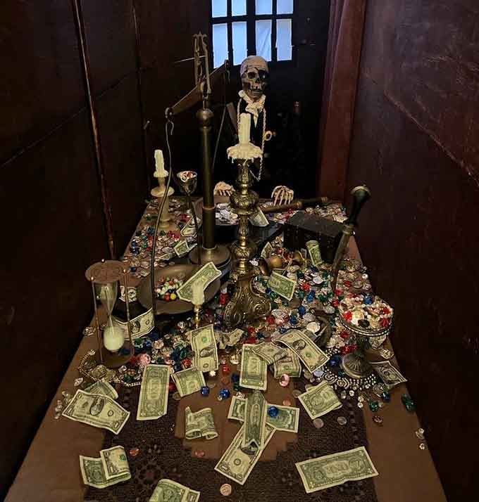 One-Eyed Willy's treasure gleams in the darkness, reminding us that some childhood dreams deserve their own shrine.