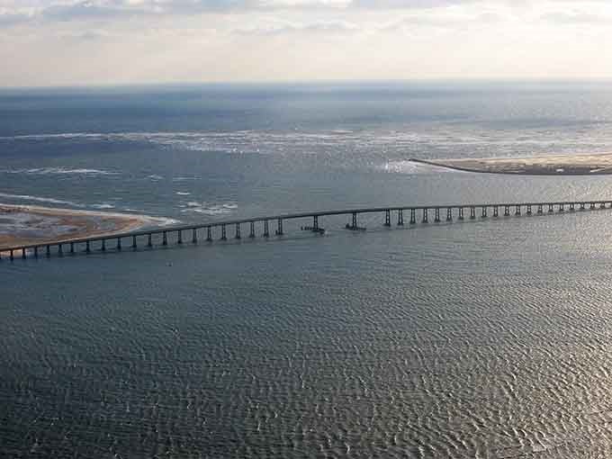 Bridges connecting barrier islands prove that sometimes the journey really is better than standing still in traffic.