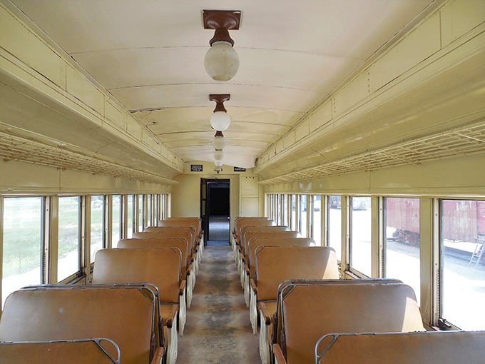 These wooden seats have stories to tell, and surprisingly, they're more comfortable than they look for the journey ahead.