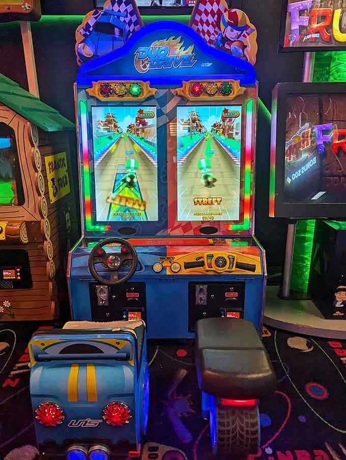 This racing game lets you compete side-by-side, because friendship means healthy competition and trash talk.