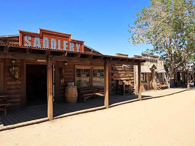 These authentic boardwalks creak under your feet just like they did when Roy Rogers walked them decades ago.