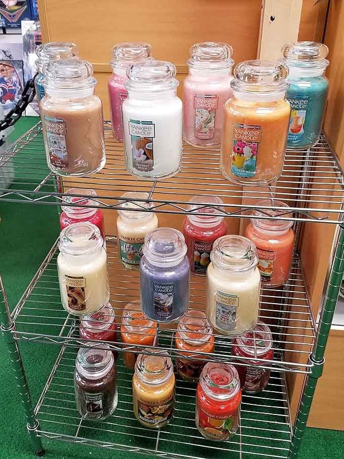 Yankee Candle fans, prepare to have your minds blown by this rainbow of scents waiting to perfume your home.