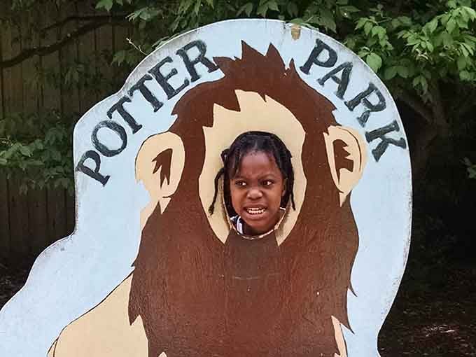 Every zoo needs a good photo op, and this lion cutout delivers instant safari vibes without the airfare.