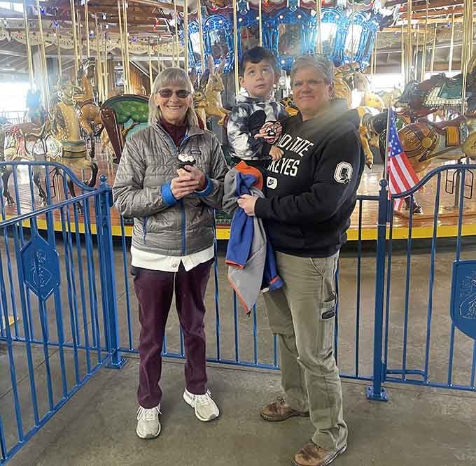 When grandmas seem to enjoy the carousel, you know you've found something special beyond ordinary amusement.