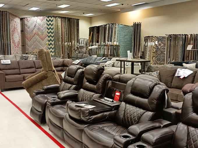These recliners look so comfortable, you might need someone to physically remove you from the showroom floor.