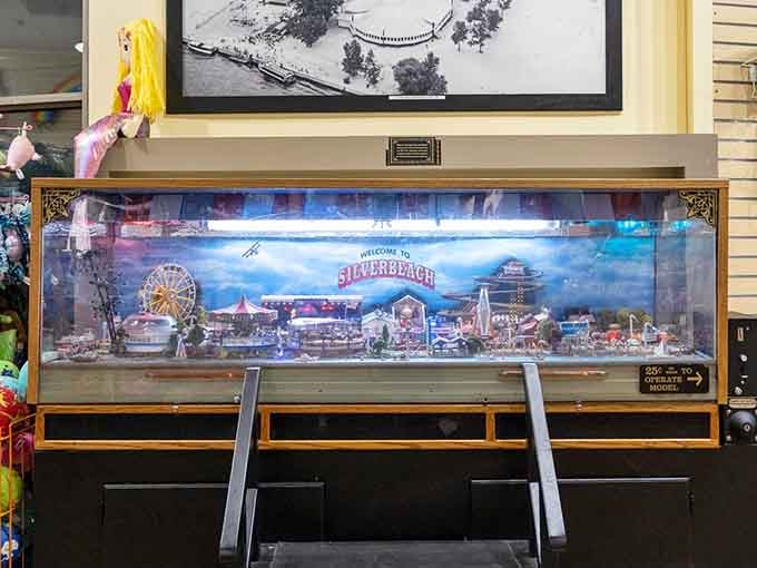 A miniature Silver Beach that captures the nostalgia without requiring sunscreen or sand in your shoes.