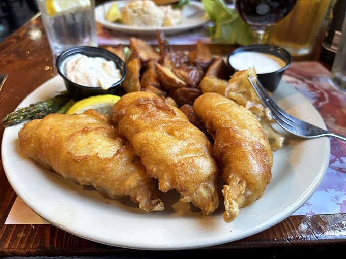 Golden, crispy Lake Erie perch that'll make you wonder why you ever settled for frozen fish from anywhere else.