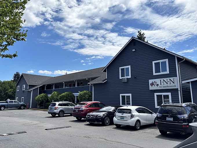 The Inn at Snohomish offers cozy accommodations where you can rest those antique-hunting feet after a long day of treasure discovery.