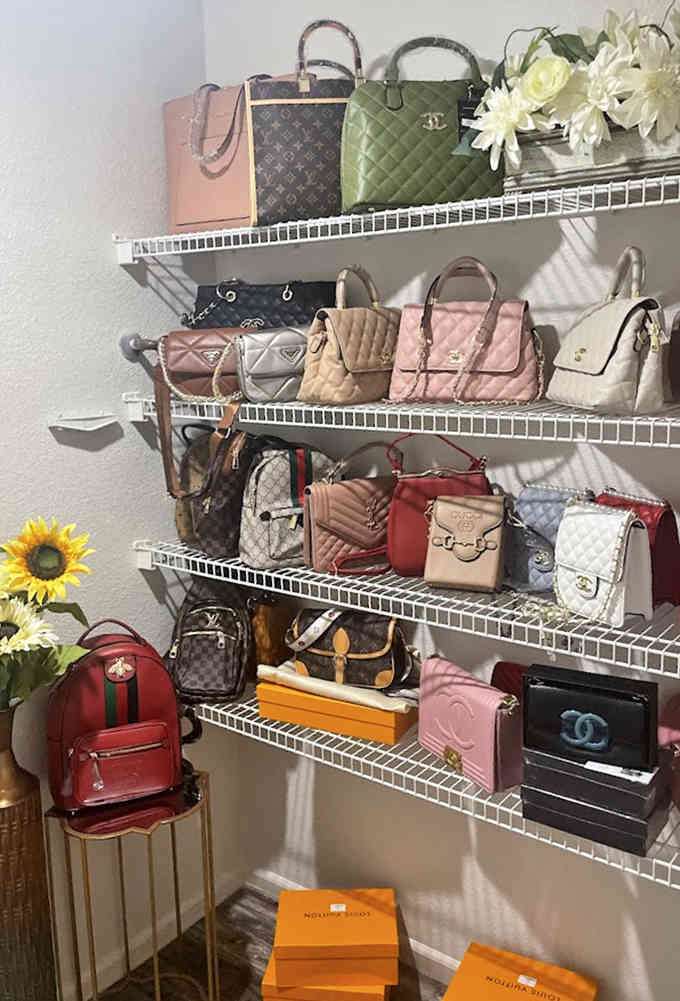 Designer bags line the shelves like a fashionista's fever dream, minus the boutique markup and pretentious attitude.