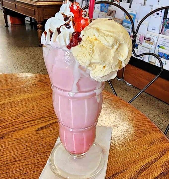 The Nectar Cream Soda towers like a pink monument to everything good and pure in this world.