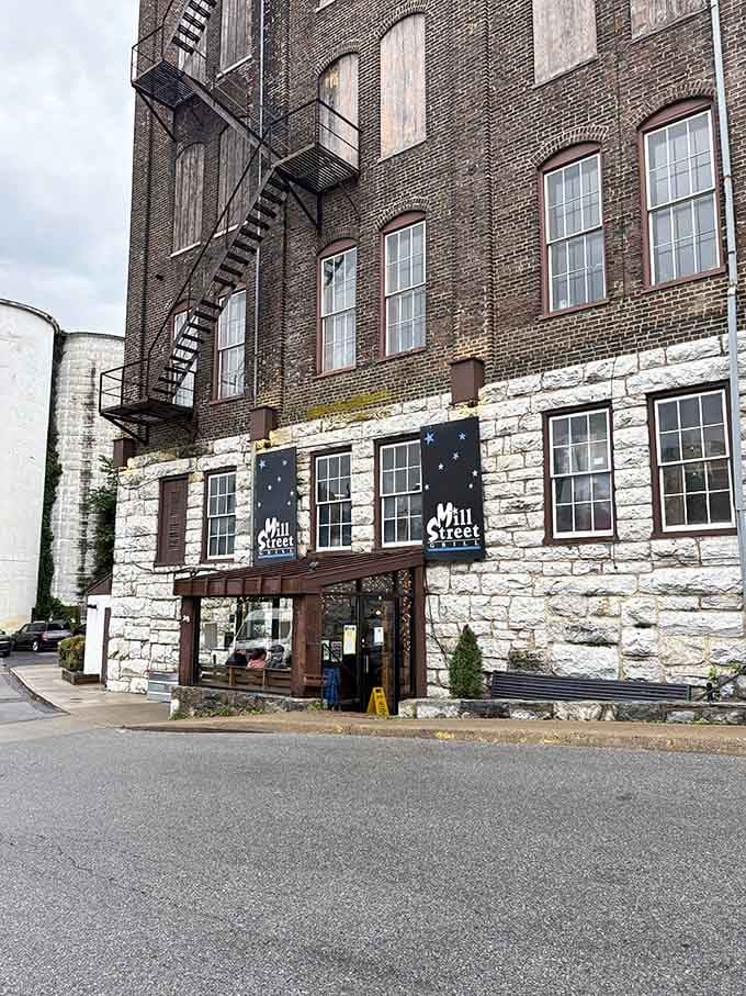 Mill Street Grill's building proves that great Asian cuisine feels right at home in a structure with serious character.