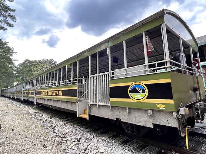 Open-air seating means every breeze, every view, every moment hits you without a filter between you and nature.
