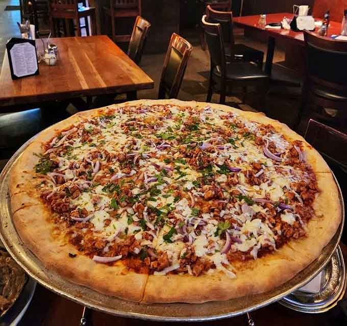 Behold the 28-inch masterpiece that makes you question whether your dining table was built for this moment.