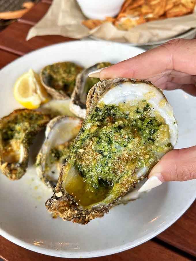Chargrilled oysters so good, they'll make you reconsider everything you thought you knew about bivalves and butter.