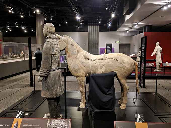 Ancient warriors meet modern museum&mdash;because nothing says "hands-on science" quite like terracotta soldiers from 200 BC.