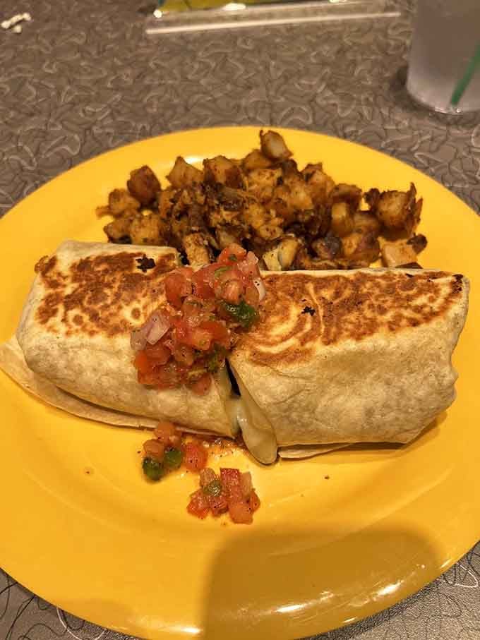 Behold the breakfast burrito that's about to change your entire relationship with morning meals forever, friend.