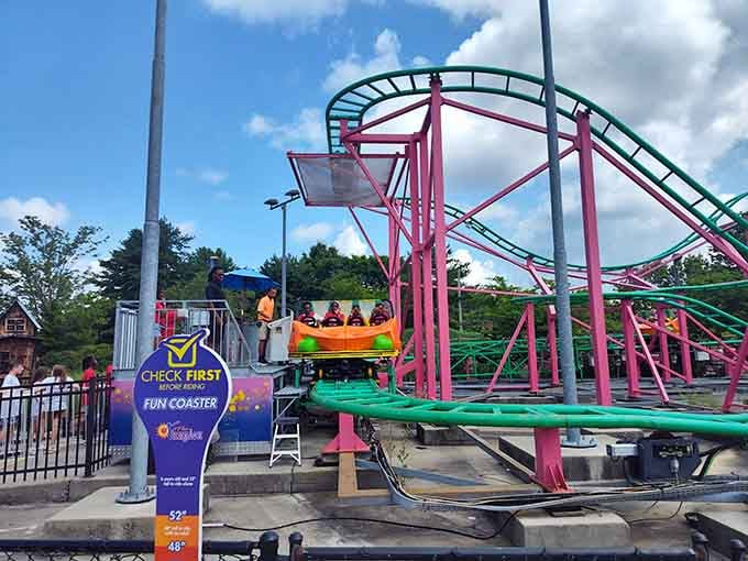 This roller coaster proves you don't need to travel far for legitimate thrills and minor stomach drops.