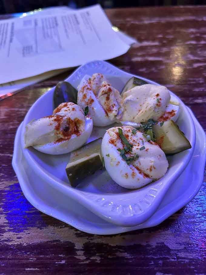 Deviled eggs done right, because sometimes the classics don't need reinventing, they just need respect and a little paprika.