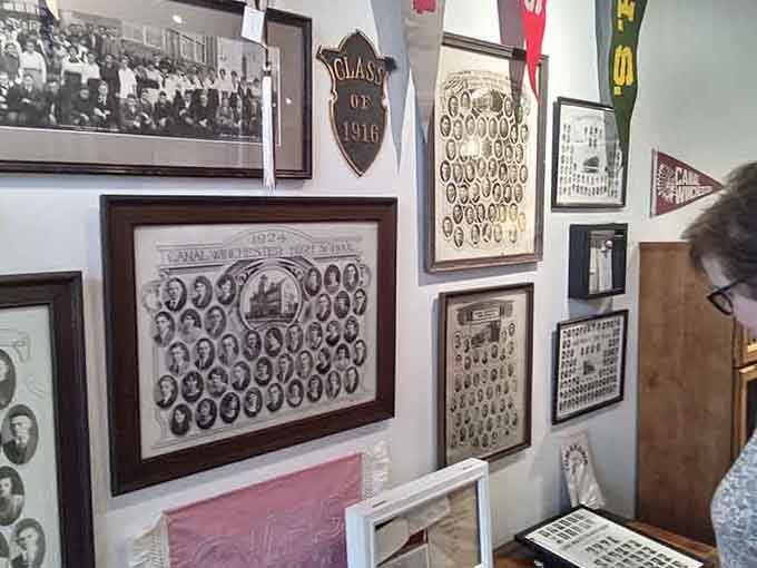 Vintage class photos and barbering school memorabilia reveal just how seriously students took their training back in the day.