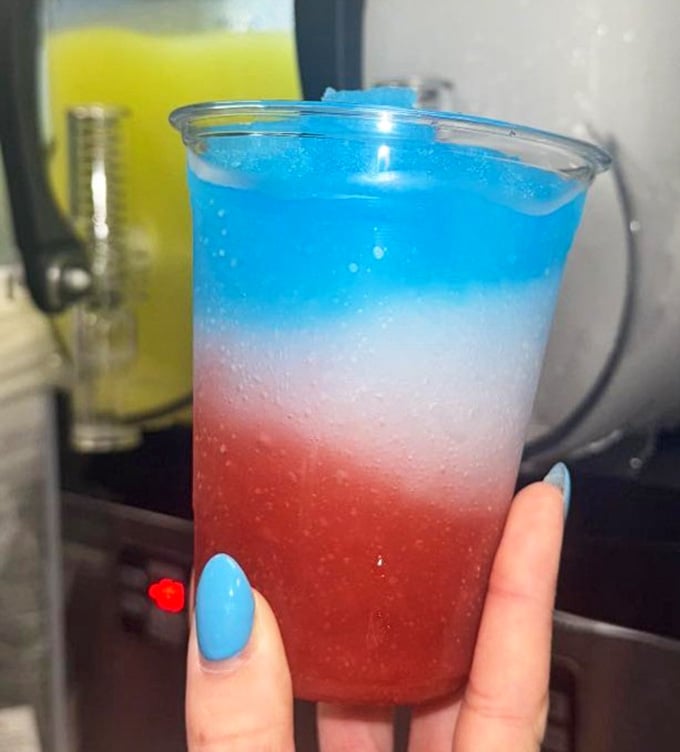 Red, white, and blue never looked so refreshing or tasted so sweet in a cup.