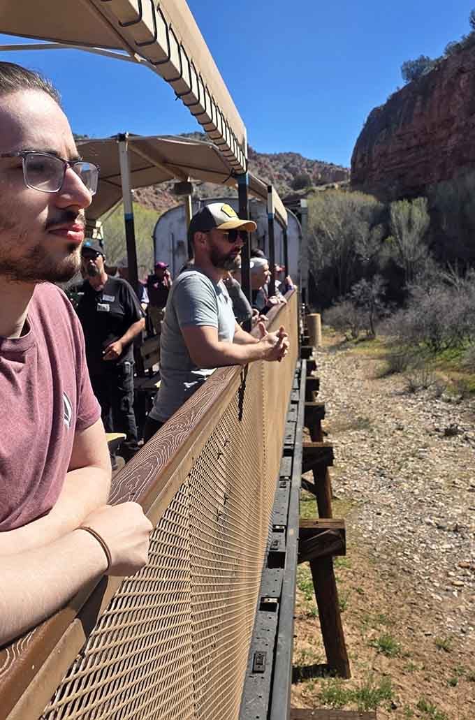 Standing room with a view that beats any corner office, and the commute is infinitely more enjoyable.