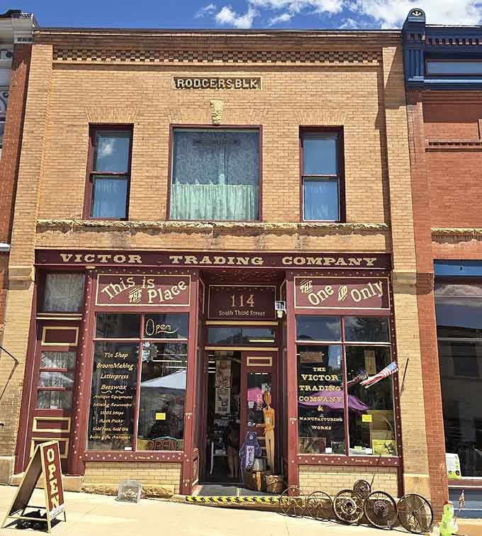 This is THE Place declares the window, and honestly, who are we to argue with such confidence?