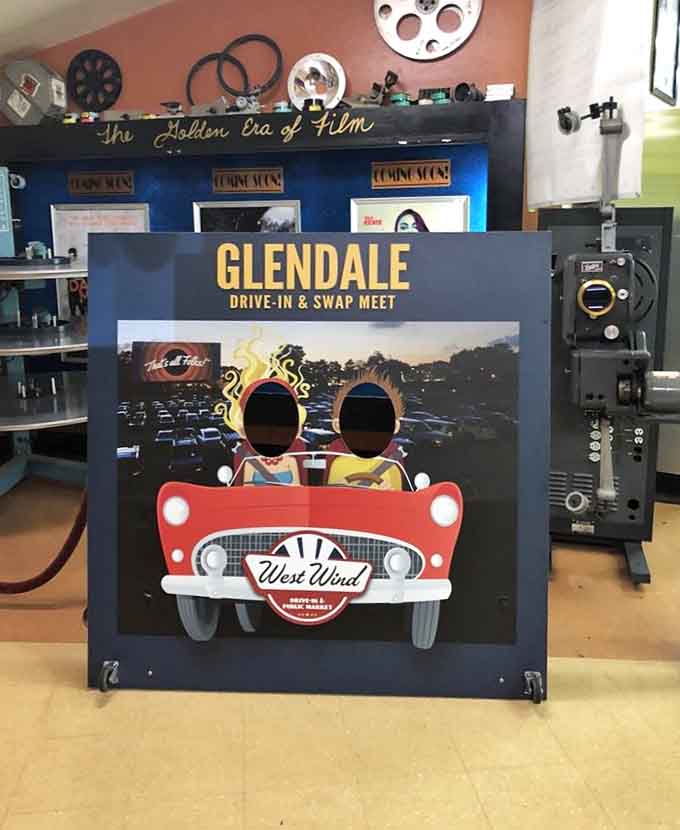 Vintage film reels and projectors remind us when movies were actual physical objects, not invisible data streams.