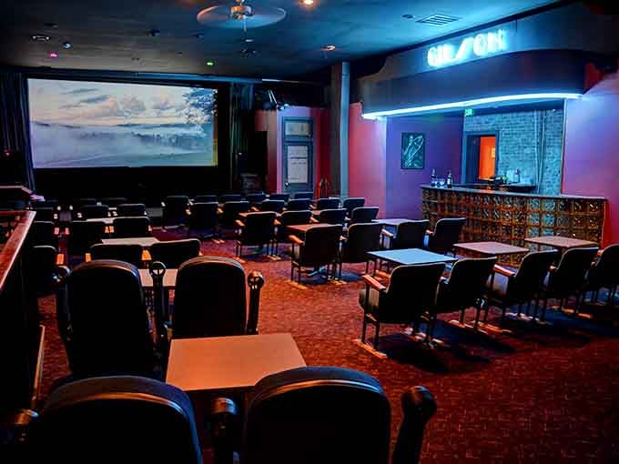 Movie night gets an upgrade when the popcorn comes with actual ambiance instead of sticky floors.