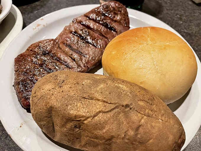 Perfectly grilled sirloin tips with a fluffy baked potato, because sometimes simple done right beats fancy every time.