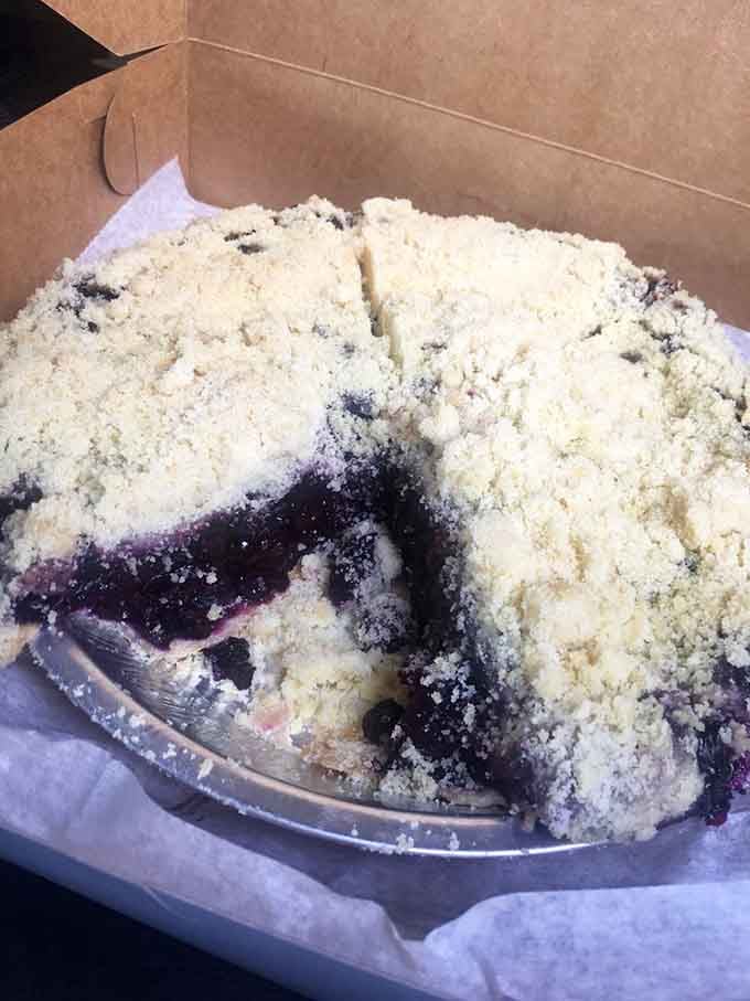 Behold the crumb topping that launched a thousand road trips and inspired international travel itineraries.