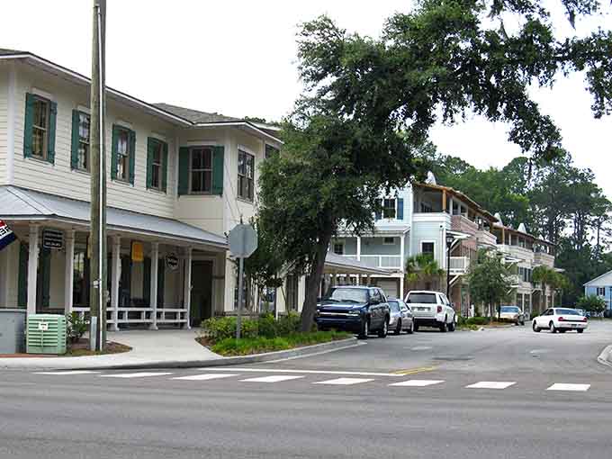 Bluffton's streets blend modern coastal charm with old-world architecture that makes every corner Instagram-worthy before Instagram existed.