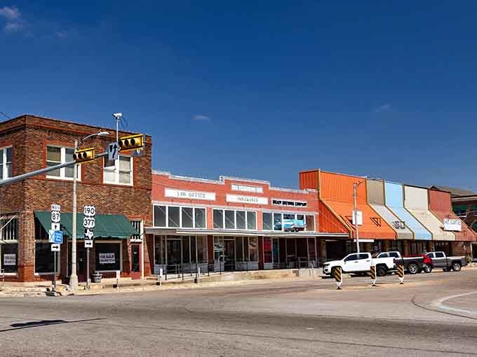 Brady's downtown radiates that authentic Texas charm where wide streets meet friendly faces and nobody's in a hurry.