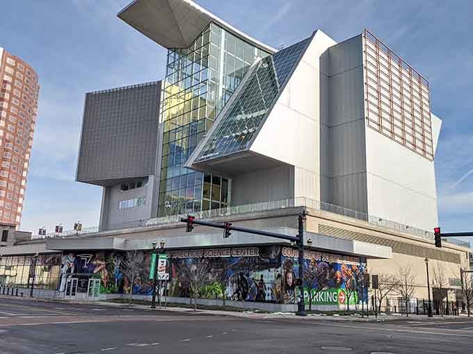 Bold geometric shapes make science look like the coolest building on the block&mdash;because it is.