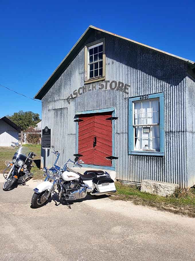 Those motorcycles parked outside know what we all learn eventually&mdash;the best destinations aren't always marked on GPS maps.