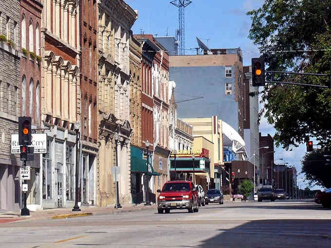 Ornate facades and street-level shops create the kind of downtown where window shopping is actually entertaining.