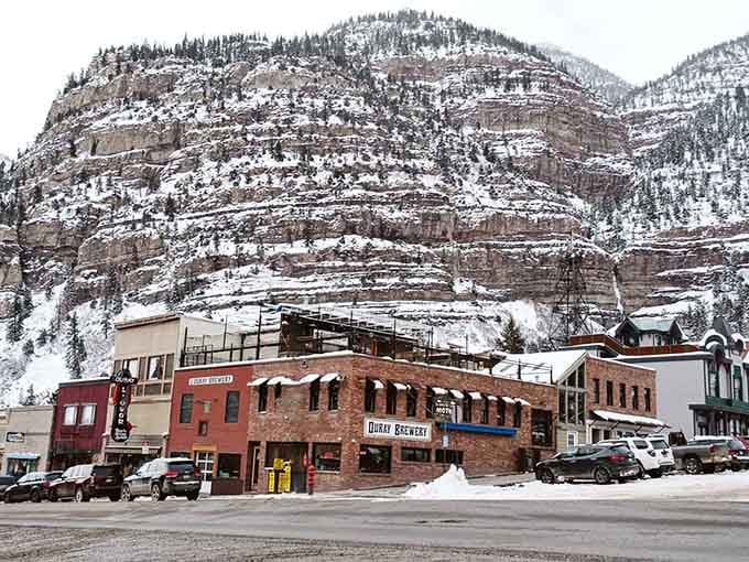 Winter transforms this mountain town into a snow globe you can actually walk through and explore.