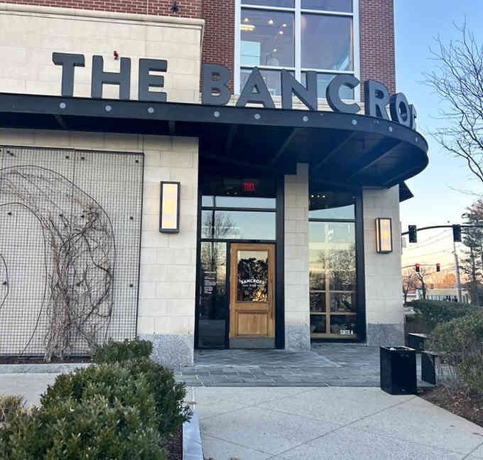 Modern curves and clean lines suggest The Bancroft takes steakhouse tradition into the contemporary dining stratosphere with style.