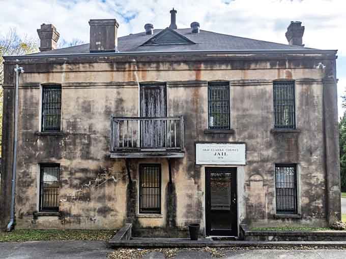 Those weathered walls and iron bars tell stories that would make even Andy Griffith's jail look downright luxurious.