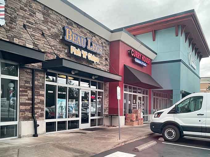 Tucked into a shopping center, this unassuming storefront proves great food doesn't need a fancy address to shine.