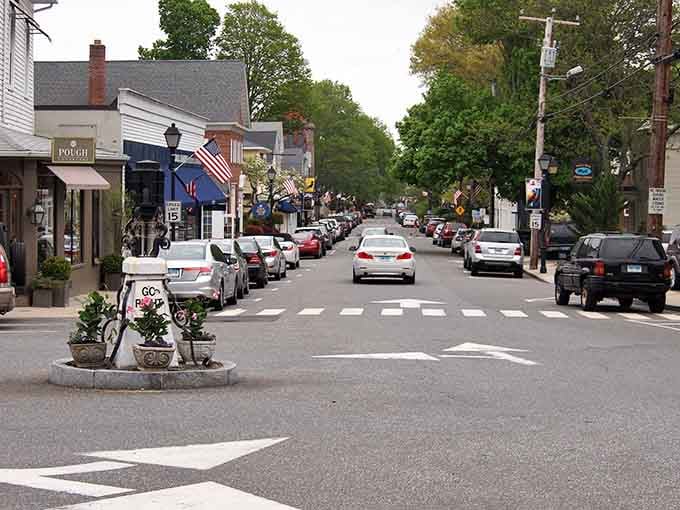 Historic storefronts line up shoulder-to-shoulder, each one hiding delicious surprises behind those charming facades.