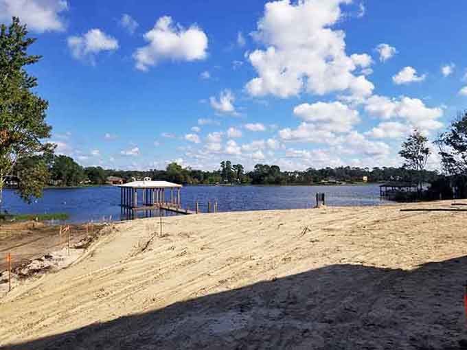 This peaceful sandy beach along calm waters offers the kind of simple pleasures our grandparents cherished most.