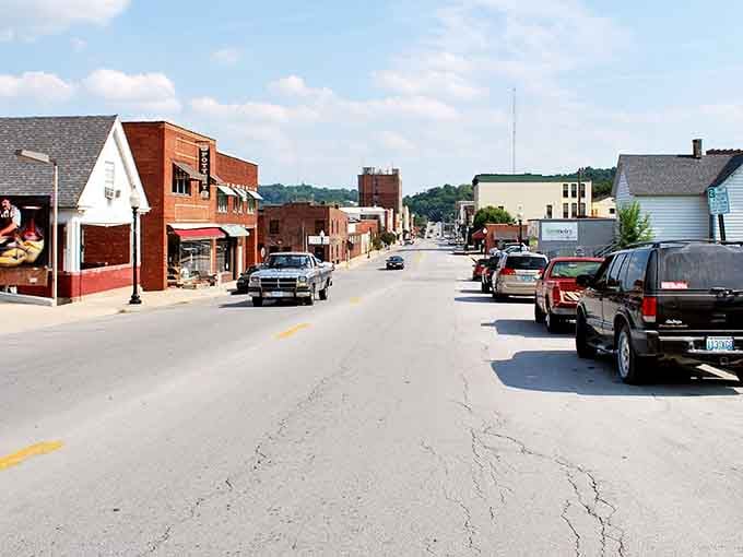 The rolling hills beyond town remind you that good wine needs good land, and this place has both in spades.