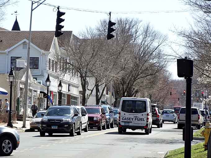 Main Street charm with vintage storefronts that have served generations of families who never worried about walking home.