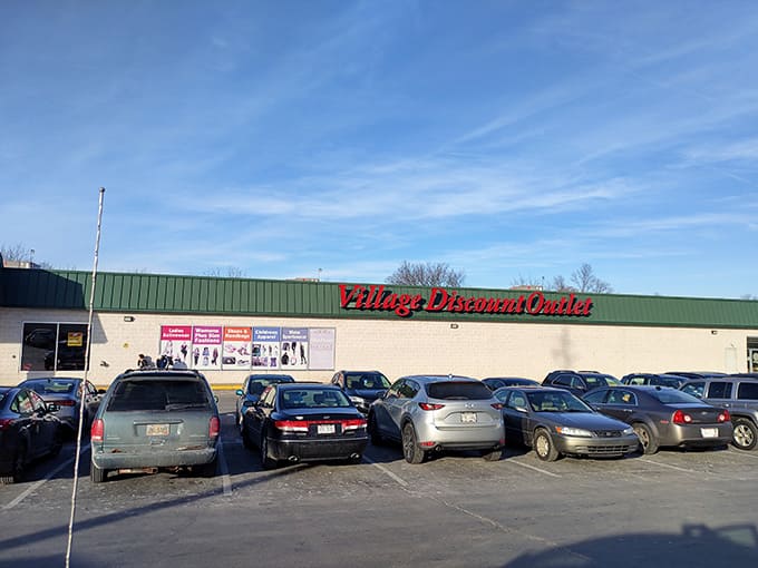 That packed parking lot tells the whole story: smart shoppers know where to find quality without breaking the bank.