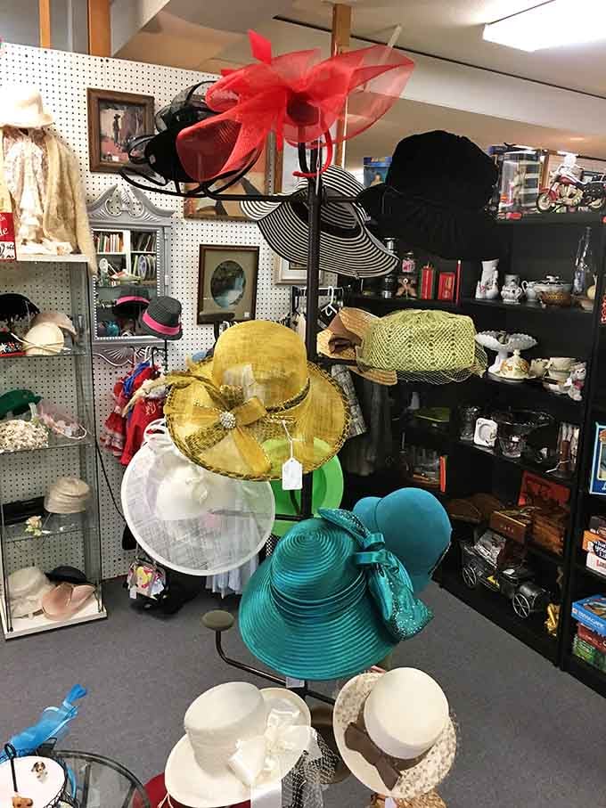 Hat displays that'll make you want to bring back the era when nobody left home without proper headwear.